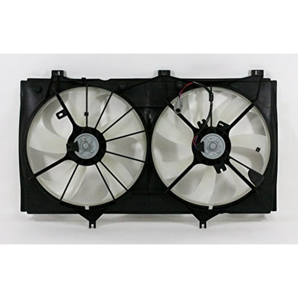Dual Radiator and Condenser Fan Assembly - Pacific Best Inc. Fit/For ...