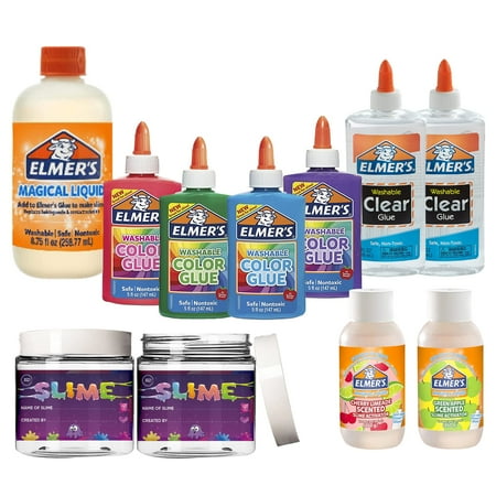 Slime Kit - Slime Kit for Girls, Slime Activator, Color Glue, Assorted ...