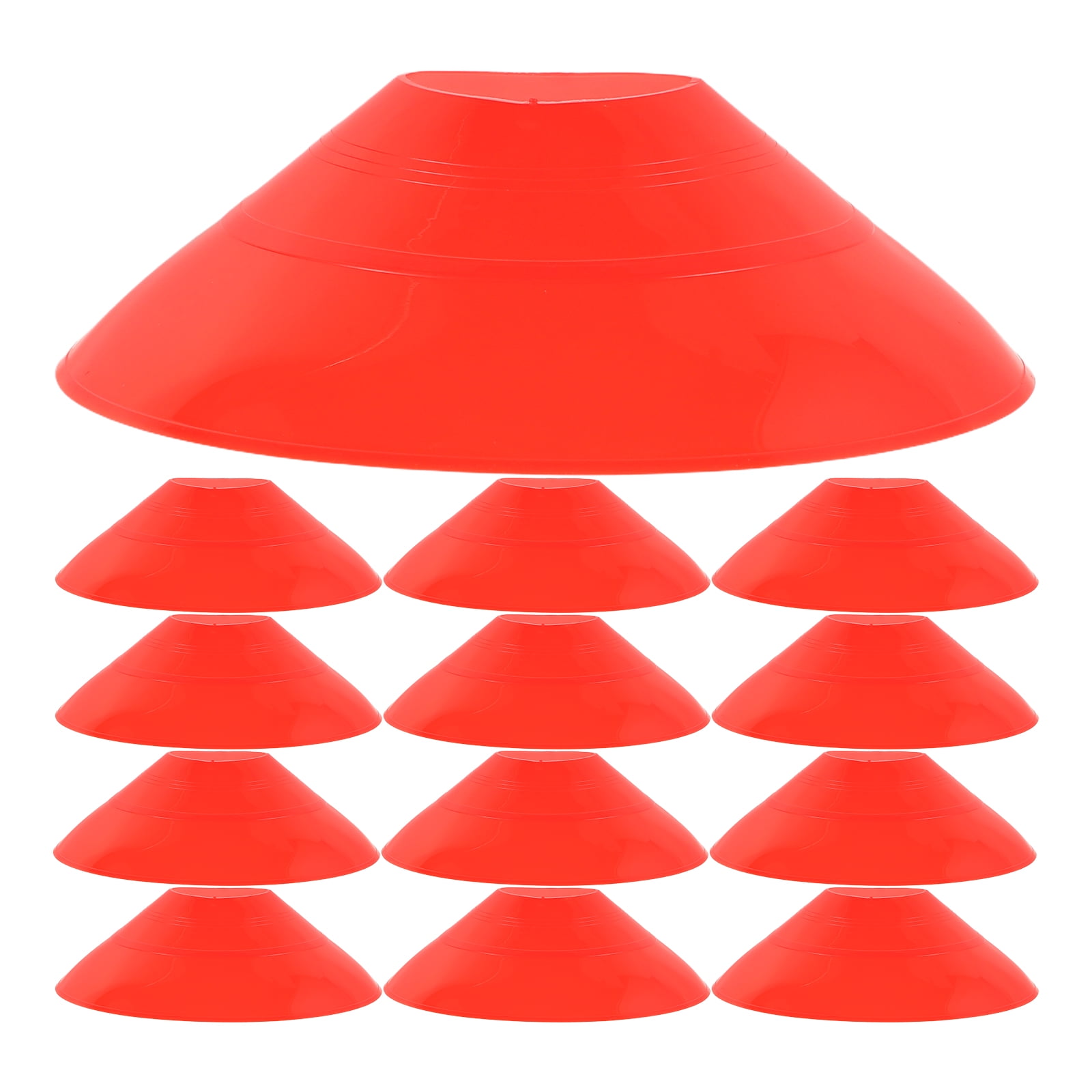 BRIGHTFUFU 25 conos de fútbol, conos de disco para entrenamiento ...