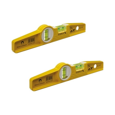 Stabila 37816 48" & 16" Yellow Magnetic Level Set - Walmart.com