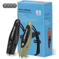Electronic Whistles 2 Pack, Handheld 3 Tones High Volume Electric ...
