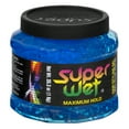 Superwet Maximum Hold Hair Gel 35.3 Oz for Control and Styling, Alcohol ...