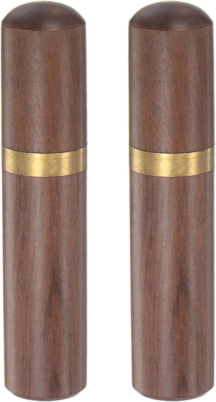 2pcs Wooden Needle Case Sewing Needle Tubes Toothpick Storage Box for ...