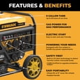 FIRMAN W03663OF 4500/3200W Inverter Open Frame Portable Generator 4500/ ...