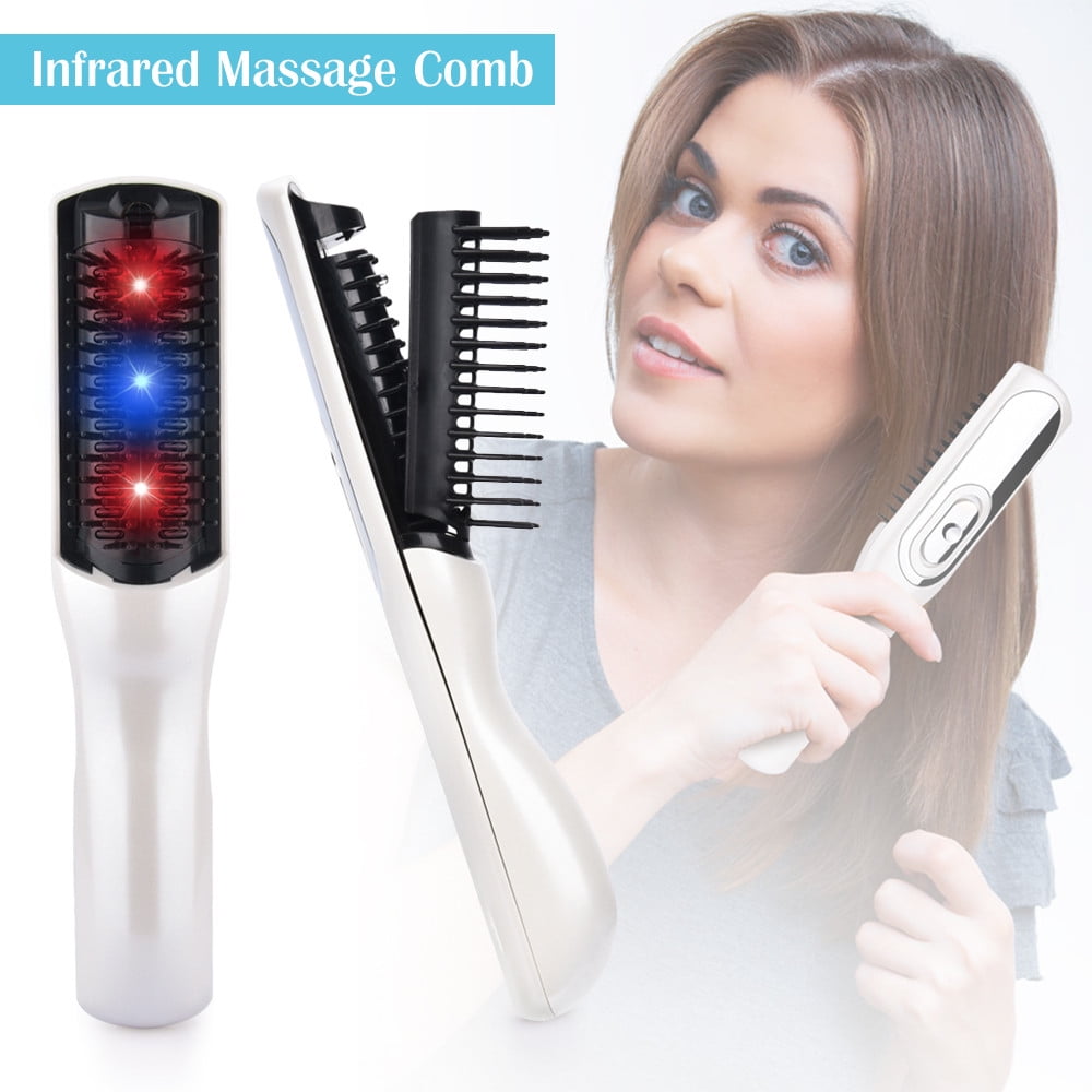 Hiroke Scalp Massager Comb, Electric Hair Growth Comb Infrared Massage ...