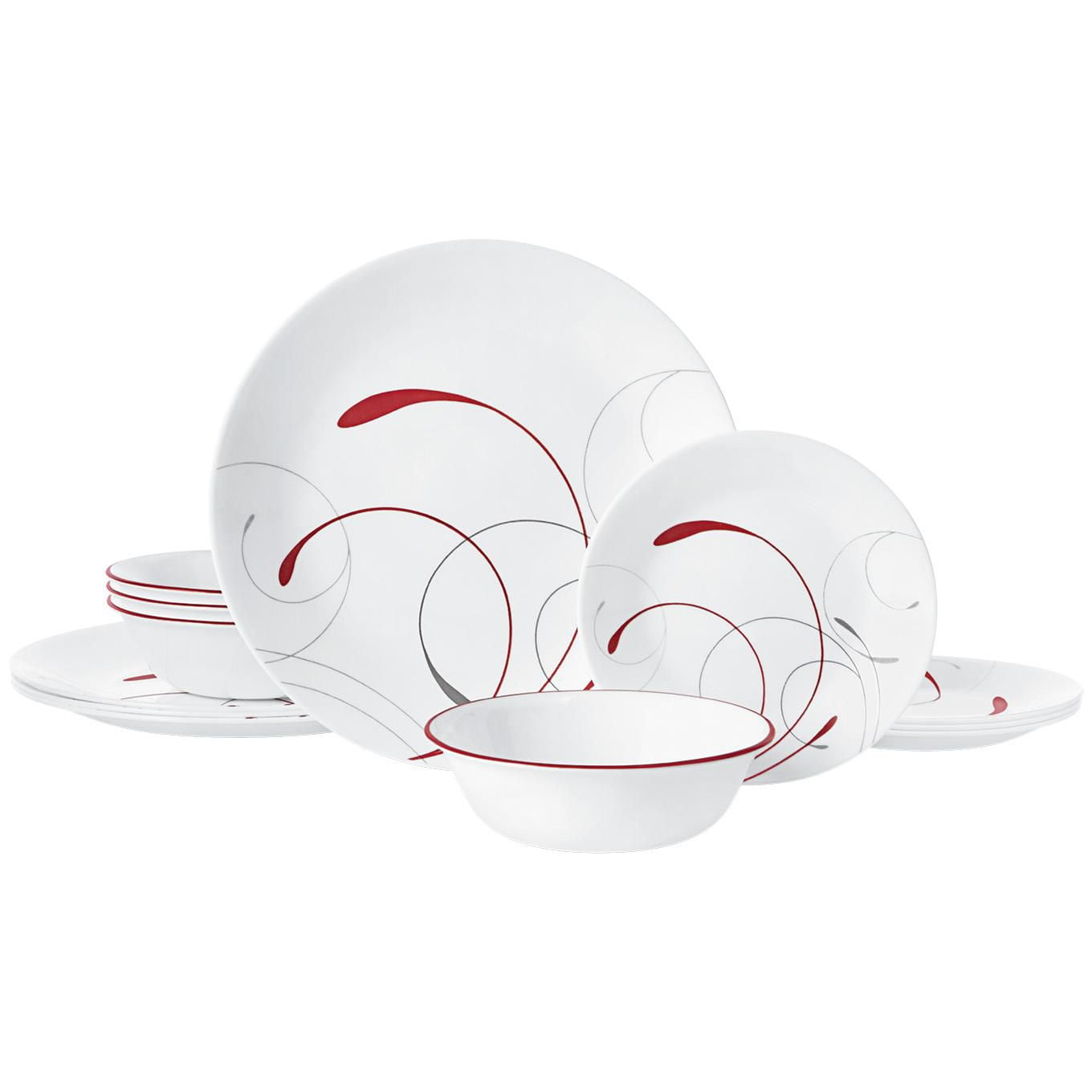 Click here for Corelle Splendor 12-Piece Glass Dinnerware Set (Se... prices