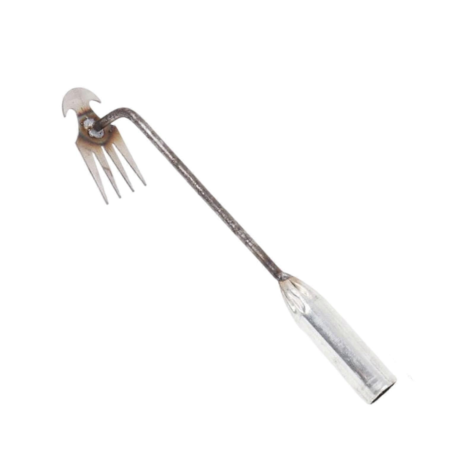 Garden Manganese Steel Weed Puller Long Handle Grass Rooting Weeding ...