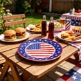 2026 New Disposables Disposable Paper Plates 25pcs Independence Day ...