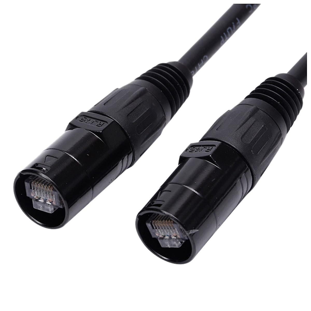 Cable Ethercon CAT6, conector RJ45 compatible con EtherCON para ...