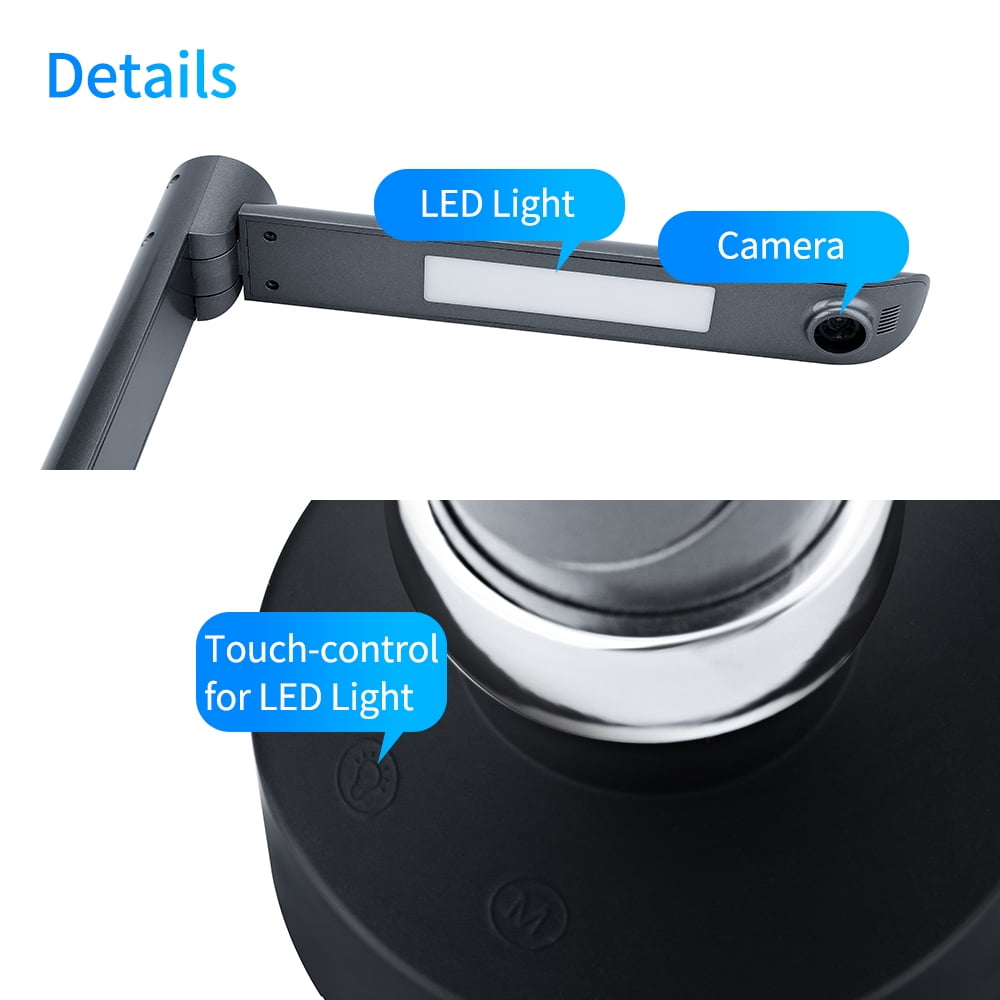 Buy Aibecy F60A USB Document Camera Scanner 5 Mega-Pixel Camera A4 ...