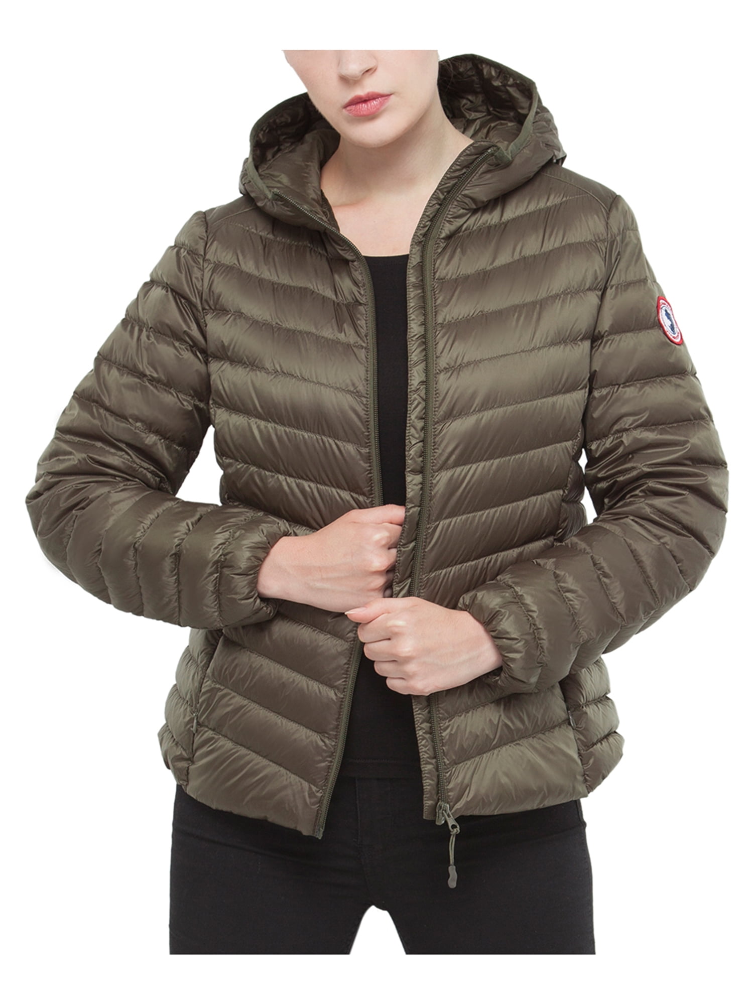 Rokka&Rolla Women's Ultra-Light REAL DOWN Jacket Packable Puffer Coat ...