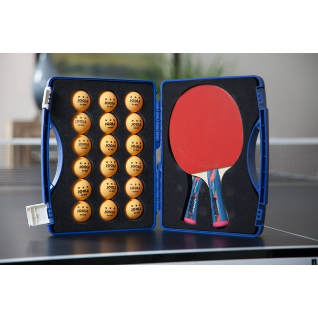JOOLA Tour Expert Official Size Table Tennis Case, 2ct Rossi Rackets ...