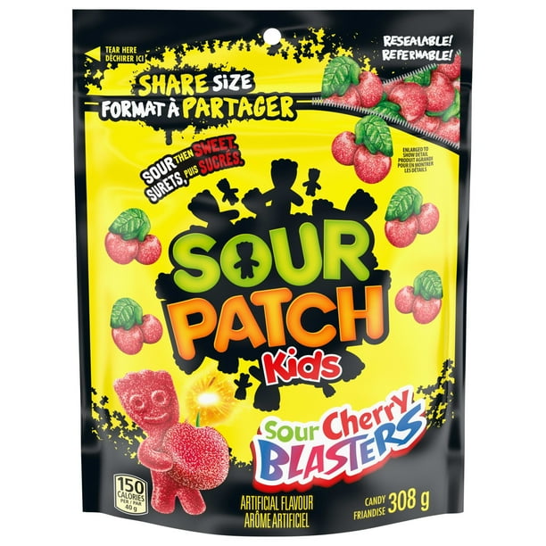 Sour Patch Kids, Cherry Blasters, Gummy Candy, Sour Candy, Sharing Size ...