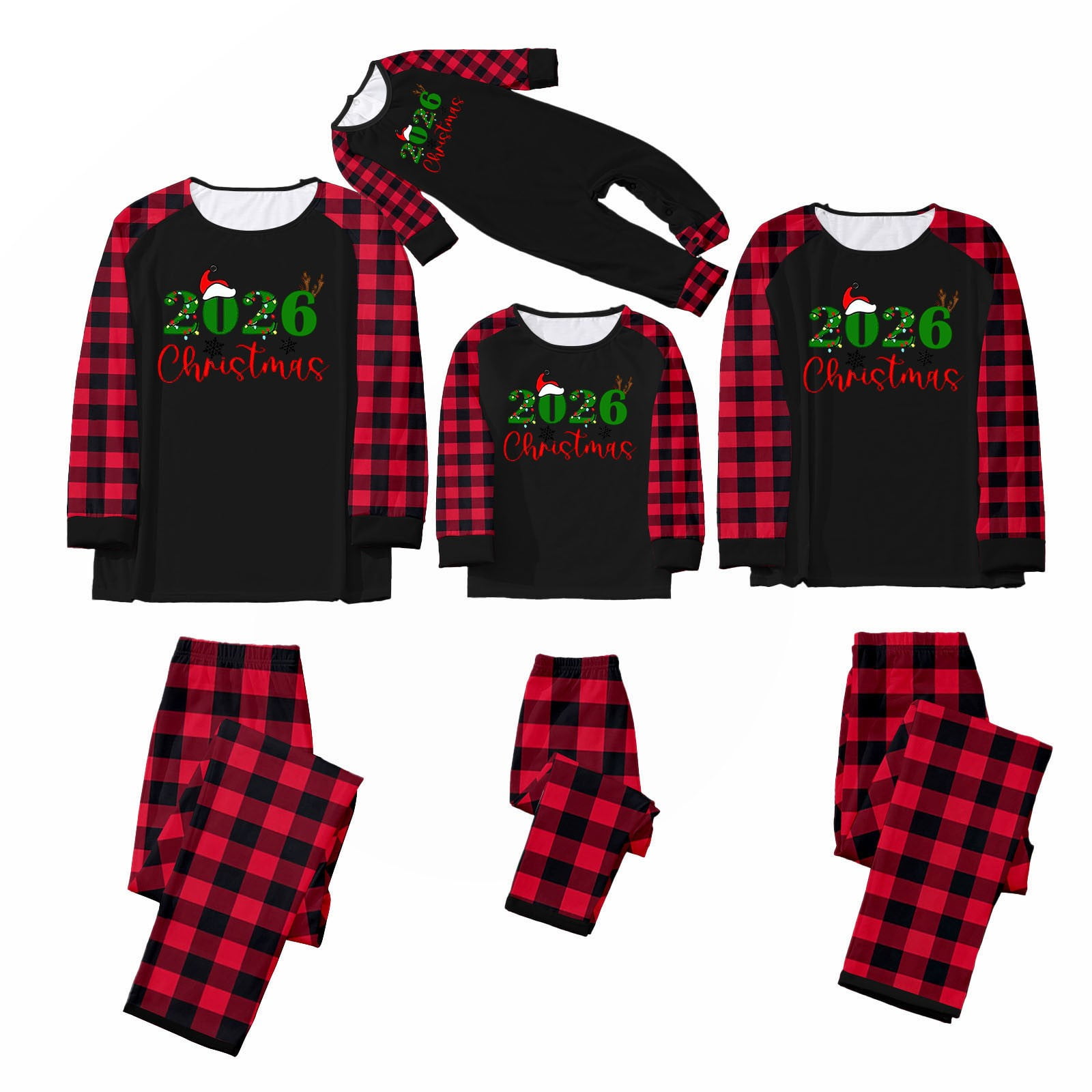 Click here for Zhanying Christmas Pajamas For Family Funny 2-Piec... prices