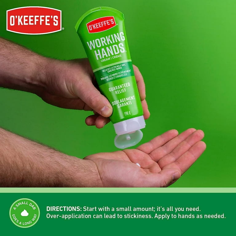 O Keeffe s Working Hands Hand Cream Cracked Hands 7 Ounce Tube 198g