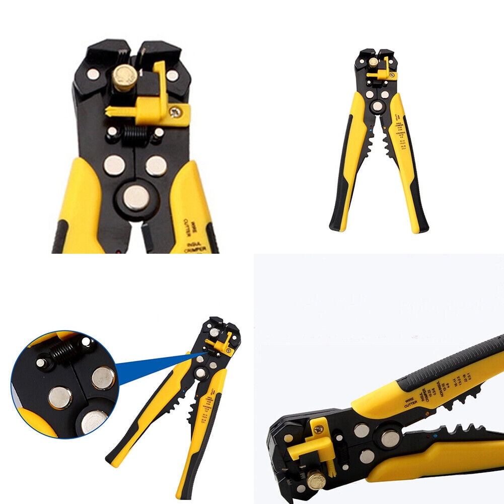 US Wire Striper Cutter Stripper Crimper Pliers Adjustable Automatic ...