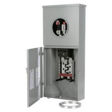 Surface Mount Main Breaker Meter And Panel Combo 200 Amps 4 To 8 ...