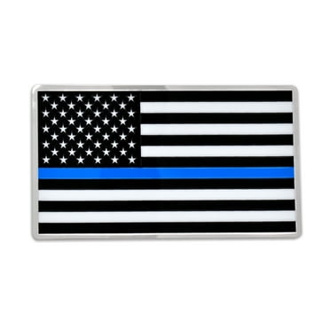 Czzoypi Thin Blue Line Sticker Code 4,Thin Blue Line Flag Car Decal ...