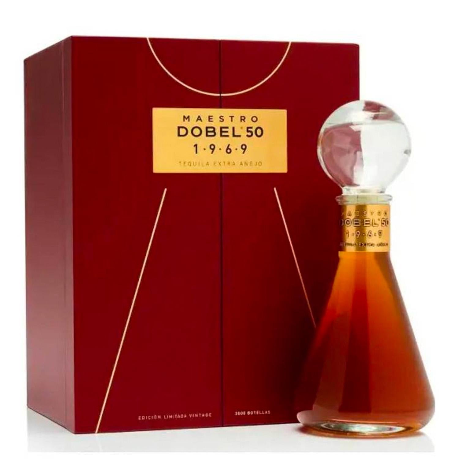 Paquete de 3 Tequila Maestro Dobel 50 Extra Añejo 1.75 L Maestro Dobel ...