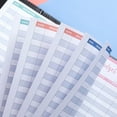 Eease 36pcs Budget Sheets Expense Tracker Hole Punched Budget Sheets ...