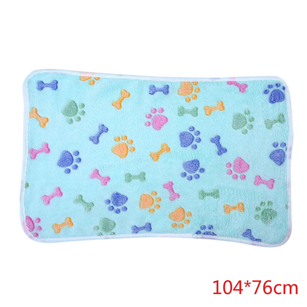 Coral Velvet Pet Dog Cat Rest Sleeping Mat Pad Autumn Winter Warm ...