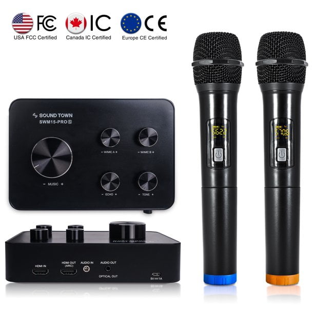 Click here for Sound Town Wireless Microphone Karaoke Mixer Syste... prices