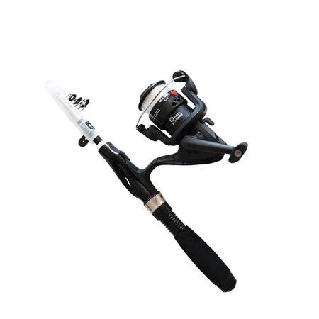Telescopic Fishing Pole Reel Children Reel Youth Tackle Box Black ...