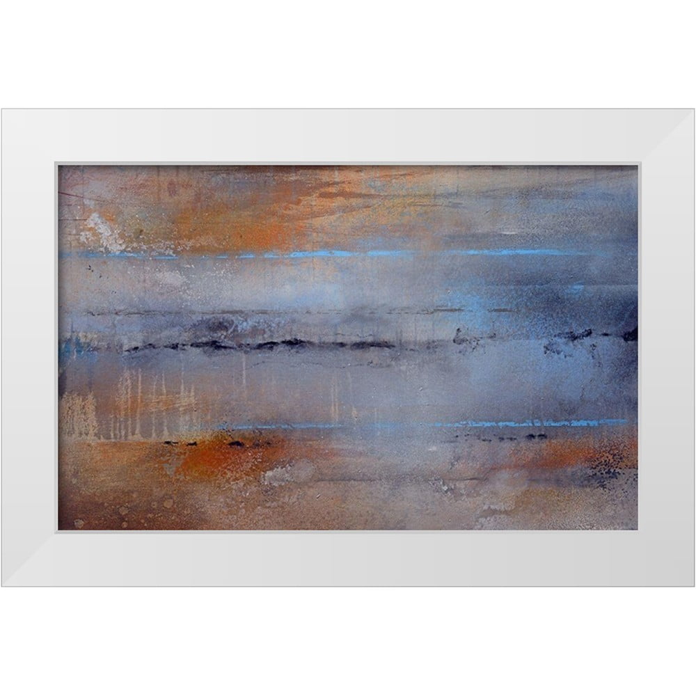 West, Todd 18x13 White Modern Wood Framed Museum Art Print Titled ...