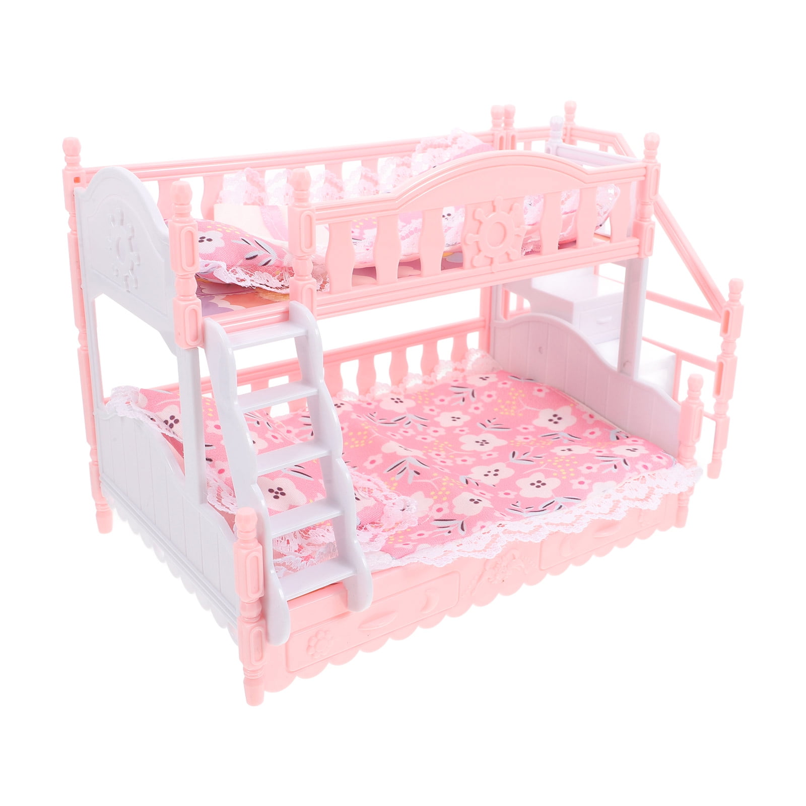 Click here for Etereauty 1 Set Doll Bunk Bed Set For Girls Miniat... prices