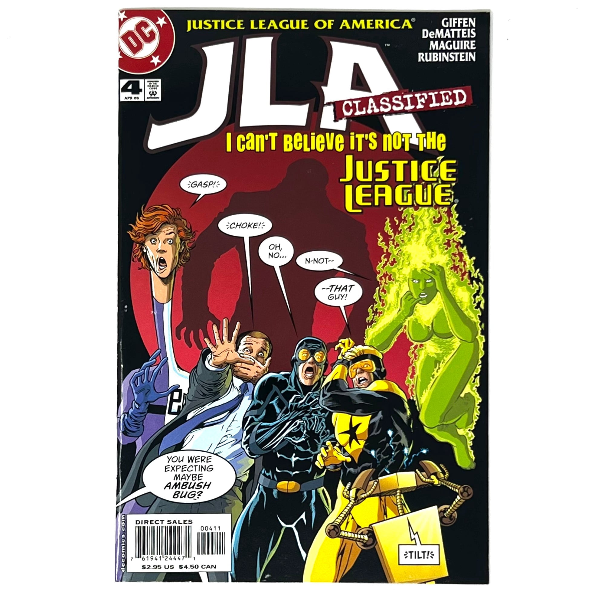 DC Comics Justice League Of America JL Classified Issue 4 - Walmart.com