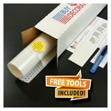 BDF 4PIN Pinholes On White Decorative Window Film 36in X 14ft - Walmart.com