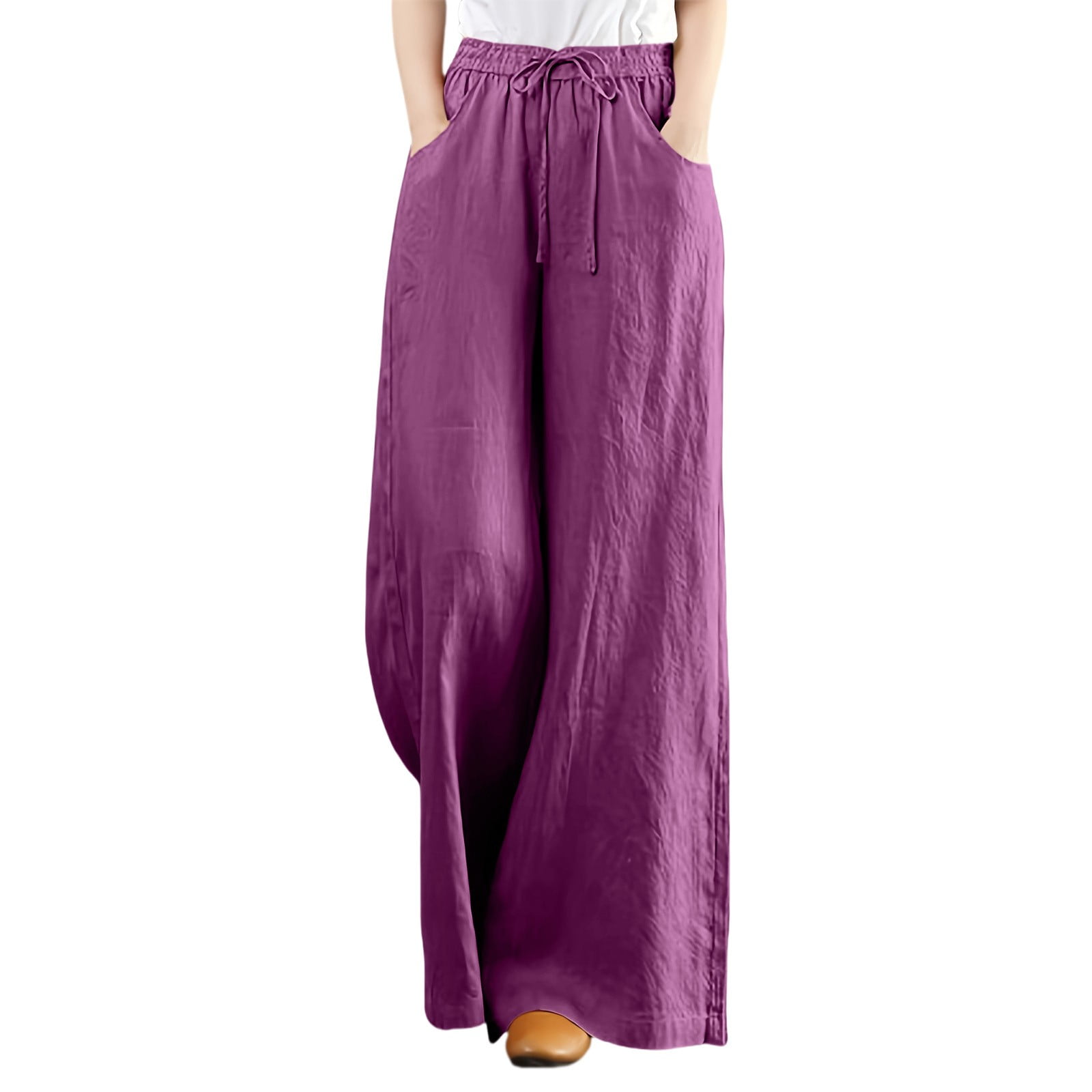 Click here for Yubnlvae High Waist Wide Leg Palazzo Pants - Women... prices