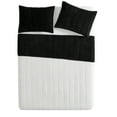 Mainstays Solid Black Corduroy Stripe Quilt, King - Walmart.com