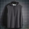 Ximssnen Mens Workout Hooded Tank Tops Sports Training Sleeveless Gym