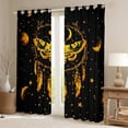 Erosebridal Bohemian Dreamcatcher Curtains Pack Of 2 (52X84),Boho Moth ...