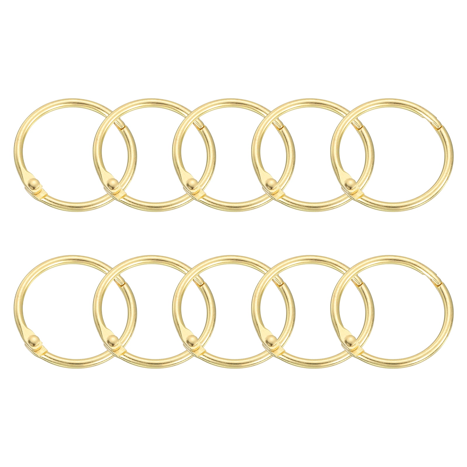 Click here for Uxcell Shower Curtain Rings 12pcs - Carbon Steel R... prices