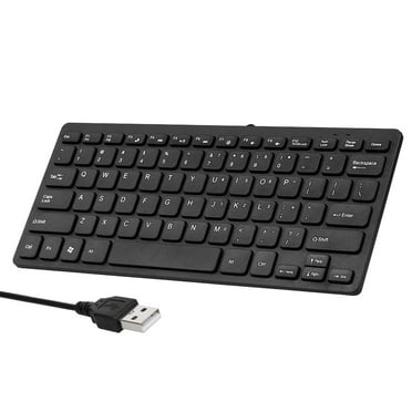 Anself Mini Wired USB Keyboard 78 Keys Small Waterproof Keyboard for ...
