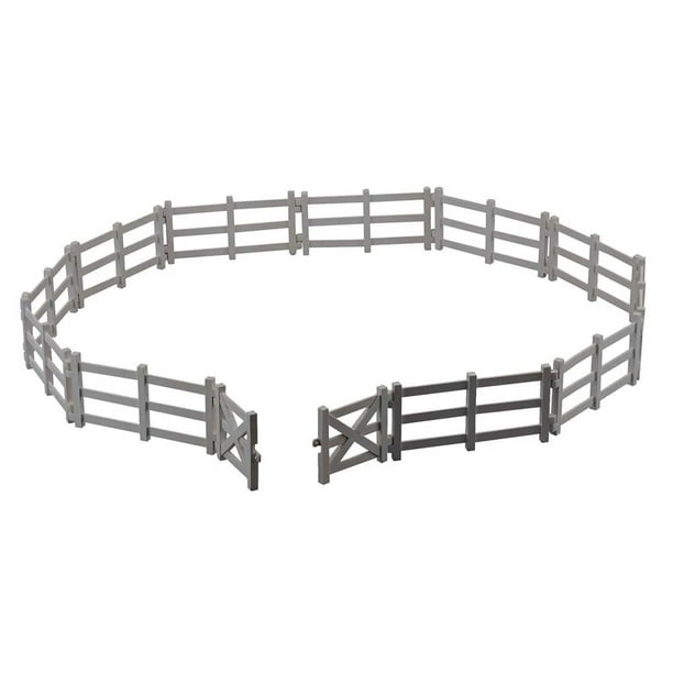 Collecta Corral Fence With Gate Vinyl Toy Fencing - Walmart.com ...