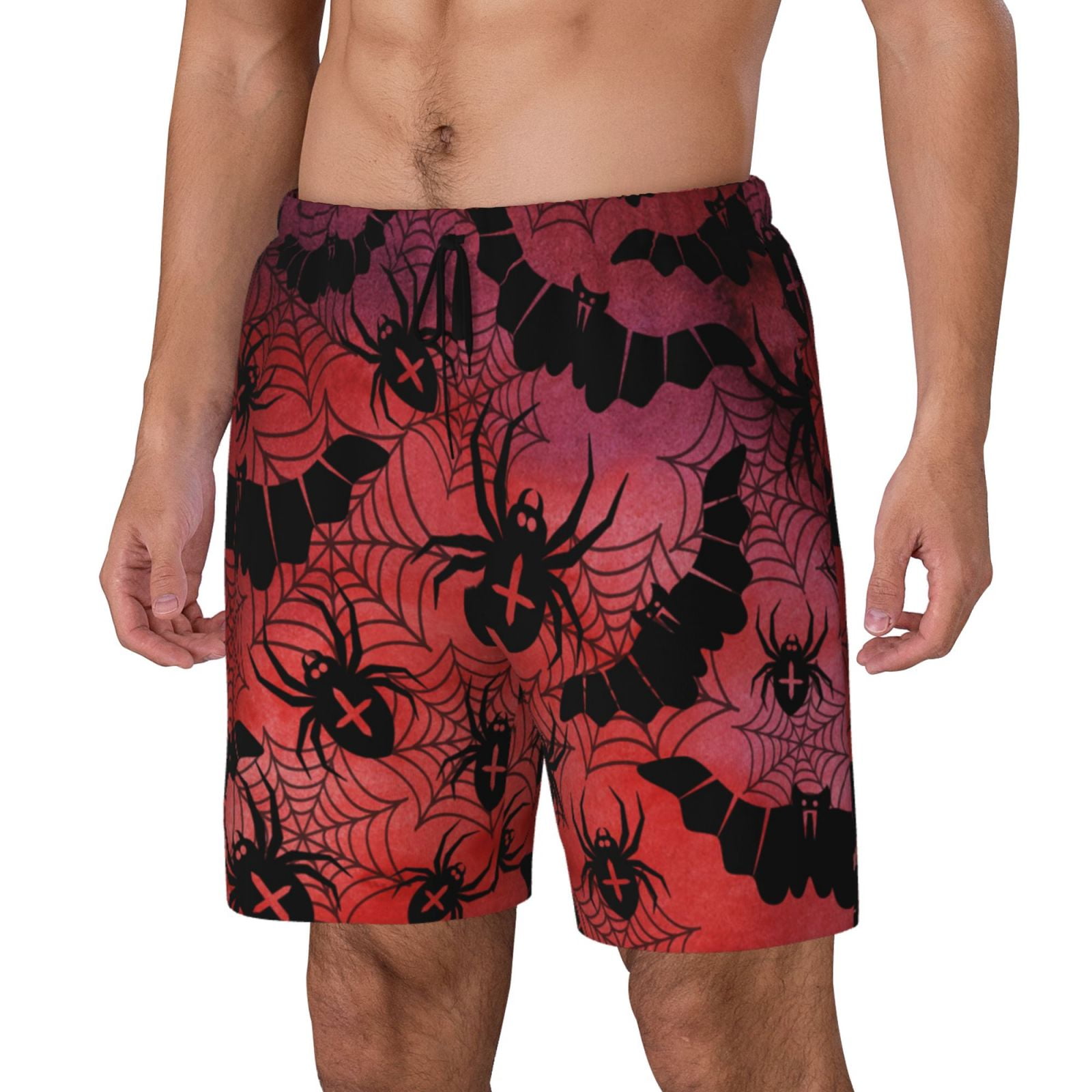 Fotbe Bats And Spiders Traje de Baño para Hombre – Shorts de Natación ...