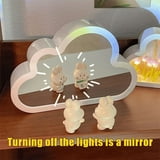 Bexikou DIY Tulip Flower LED Night Light & Mirror, Bedroom Decor for ...
