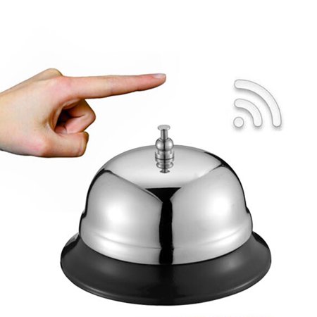 Restaurant Hotel Kitchen Service Steel Bell Ring Reception Desk Call ...