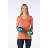 CanDo Soft Weight Ball Set, 4-1/2 Inches, Assorted Color, Set of 6 ...
