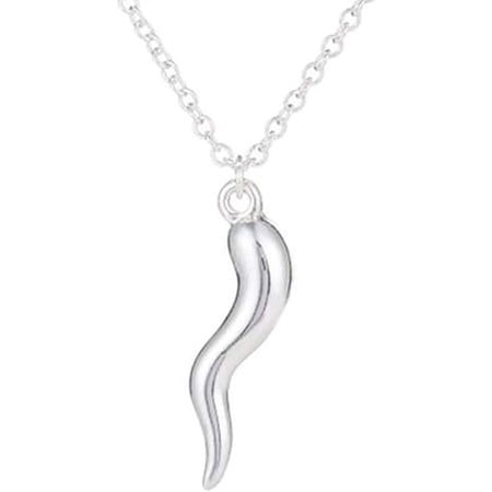 Charm Vintage Snake Shape Chili Pepper Charm Necklace Wedding Gift Wave ...