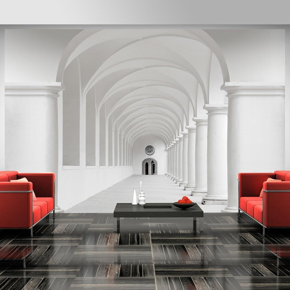 Tiptophomedecor 3D Illusion Wallpaper Wall Mural - Corridor Of ...