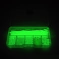 170 Pcs/Box Glow Fishing Assorted Oval Shape Beads Night Tube Set ...