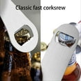Mushroom Flat Bottle Opener Stainless Steel Bottle Opener Black Blanks ...