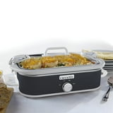 Crockpot Multi-Function 3.5 Quart Stoneware Casserole Slow Cooker in ...
