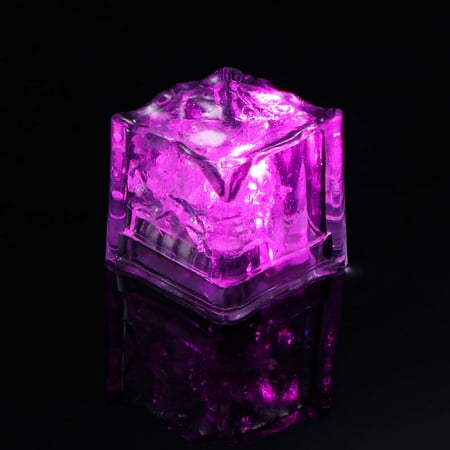 LED Induction Ice Lamp Automatic Lighting Glowing Ice Cube Romantic LED ...