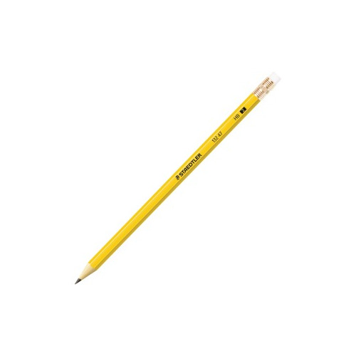 Staedtler Pre-sharpened No. 2 Pencils 2HB Lead - Yellow Barrel - 12 ...