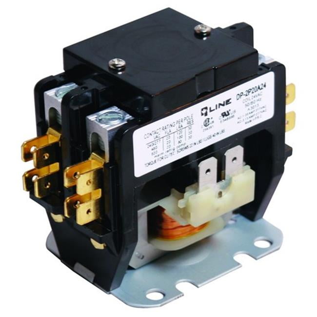 25A 24V 2 Pole Definite Purpose Contactors Coil - Walmart.com